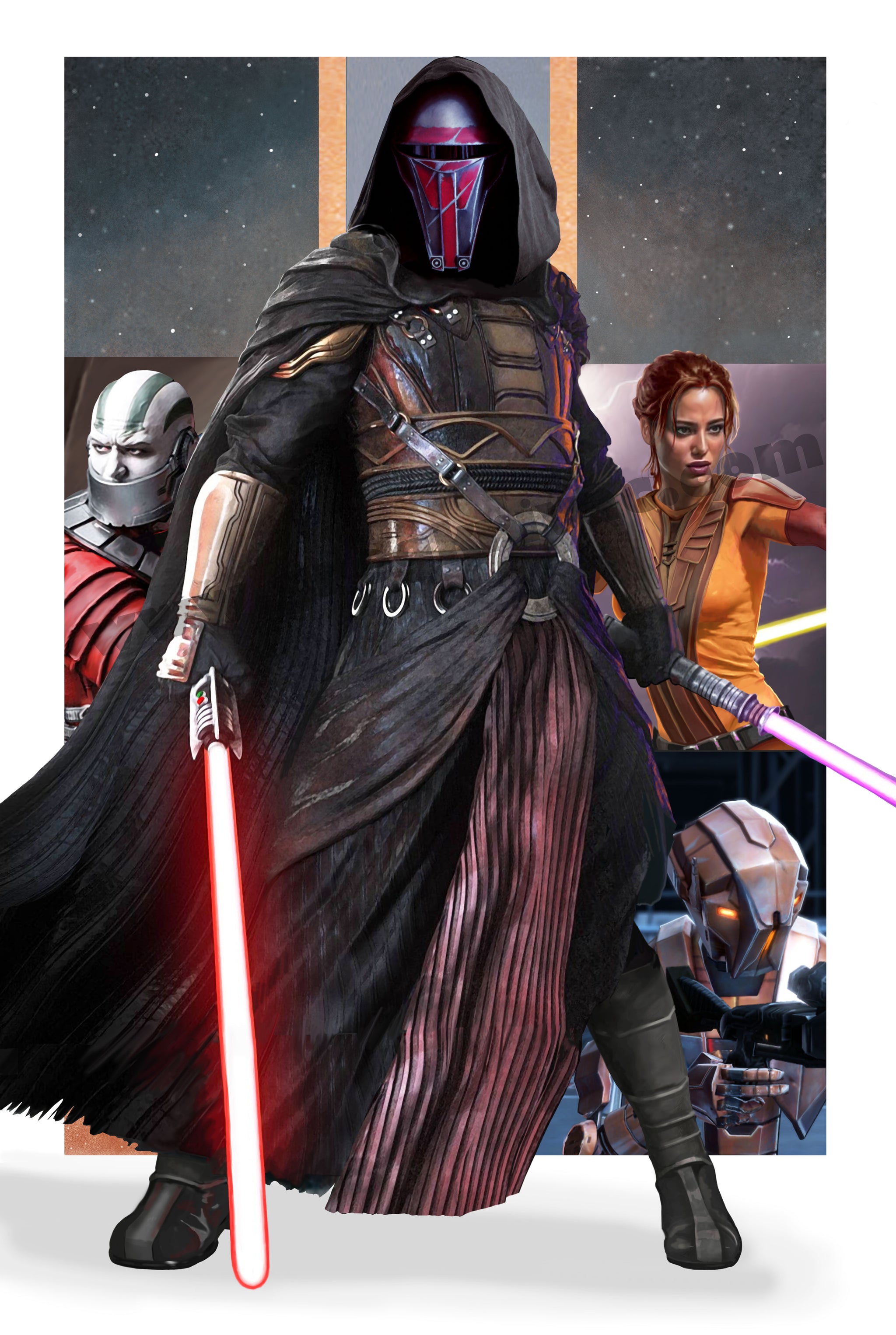 Star Wars: Darth Revan – Gregory Krivac Art