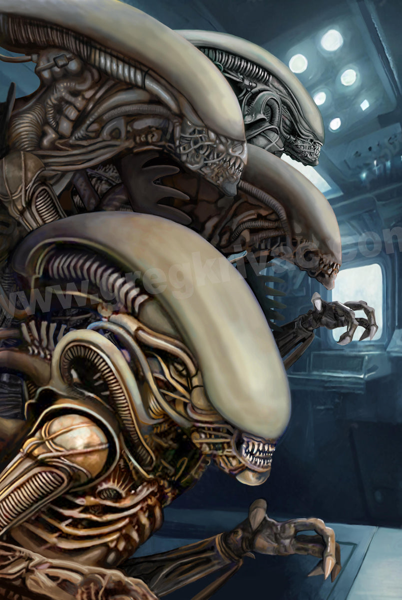 Alien – Gregory Krivac Art